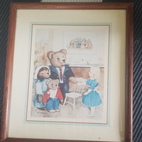 Home Interiors | Wall Decor | Vintage Home Interior Goldilocks Frame ...